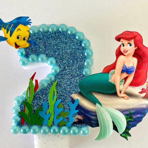 Princess Ariel Little Mermaid Birthday Personalized Gable - Etsy
