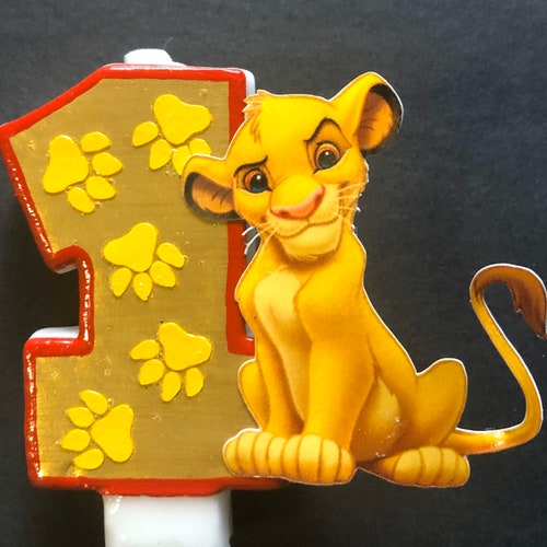 Lion King Happy Birthday Banner Simba Birthday Banner Lion - Etsy