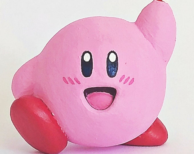 Kirby Custom Abilities: Kirby's Dream Land inspired Resin-cast Figurine ...