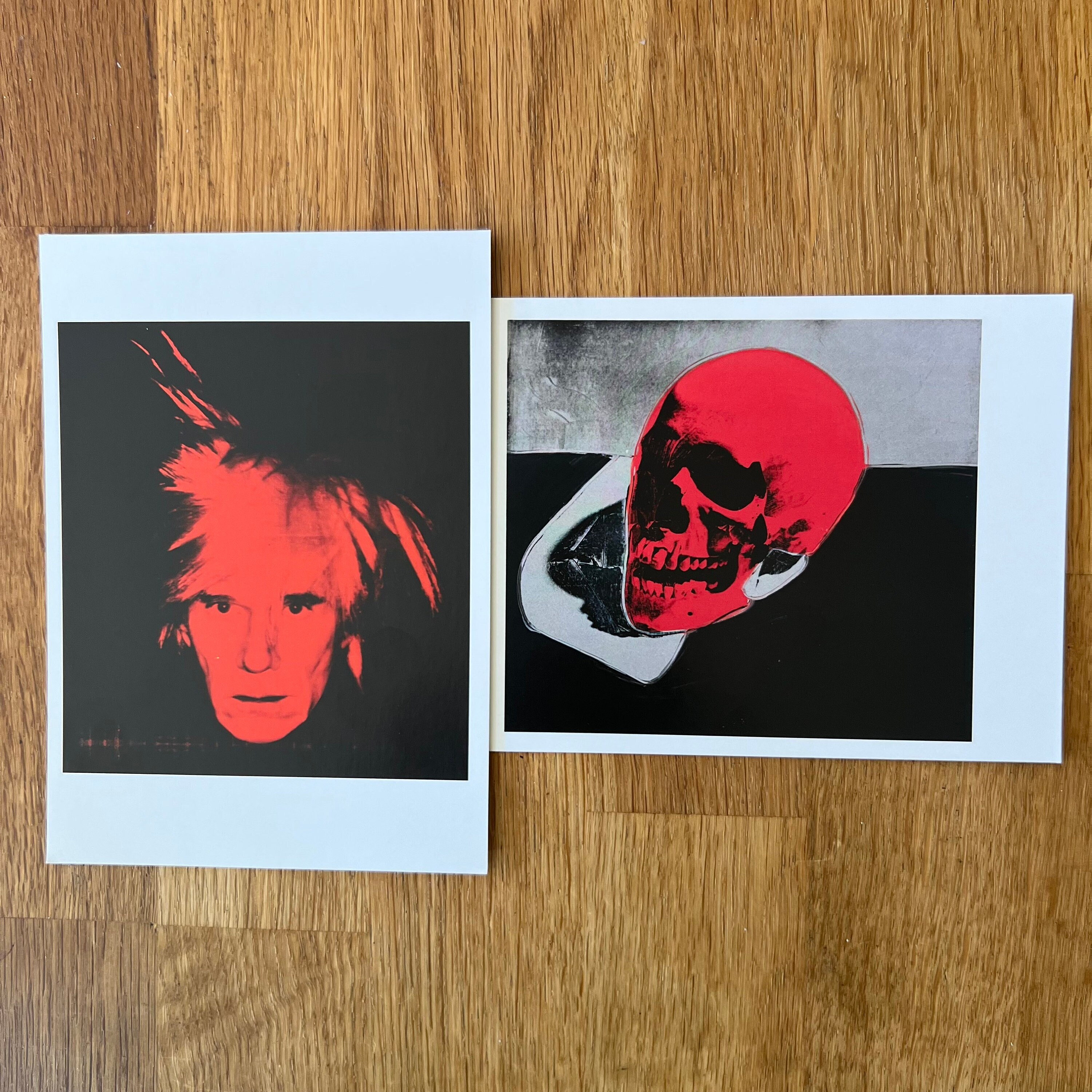 Andy Warhol Self Portrait With Skull