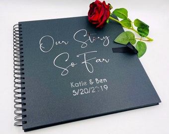 Black Scrapbook | Etsy