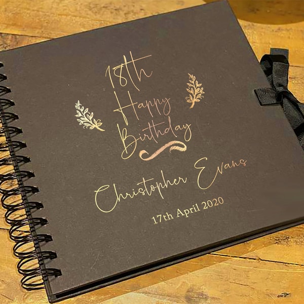 Birthday Photo Album - Etsy