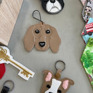Dog Breed Key Fob- Dog Breeds- Snap Tab- Key Chain- Stocking Stuffer - Etsy