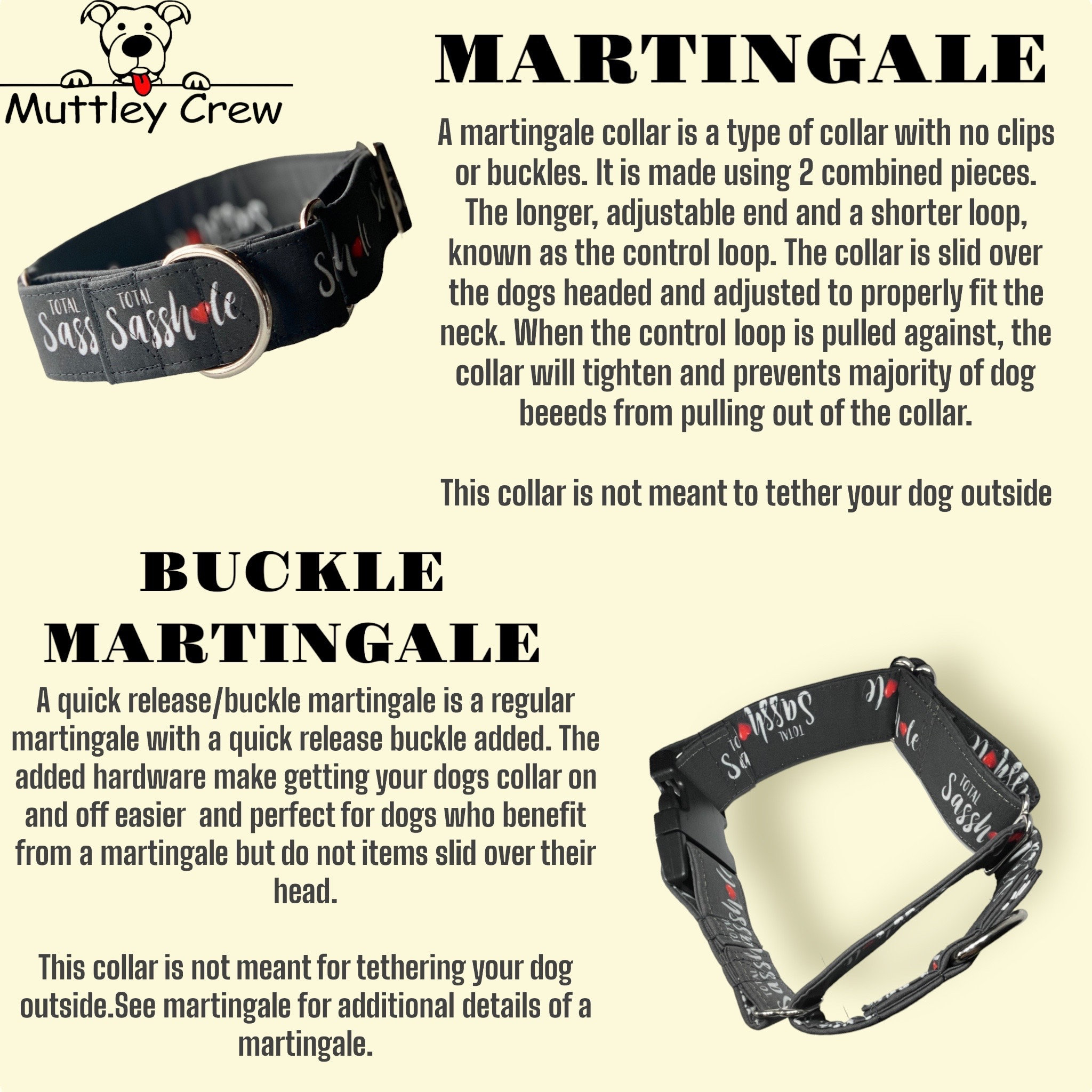 Christmas Tree Cake Dog Collar- Martingale- Quick Release- No Buckle ...