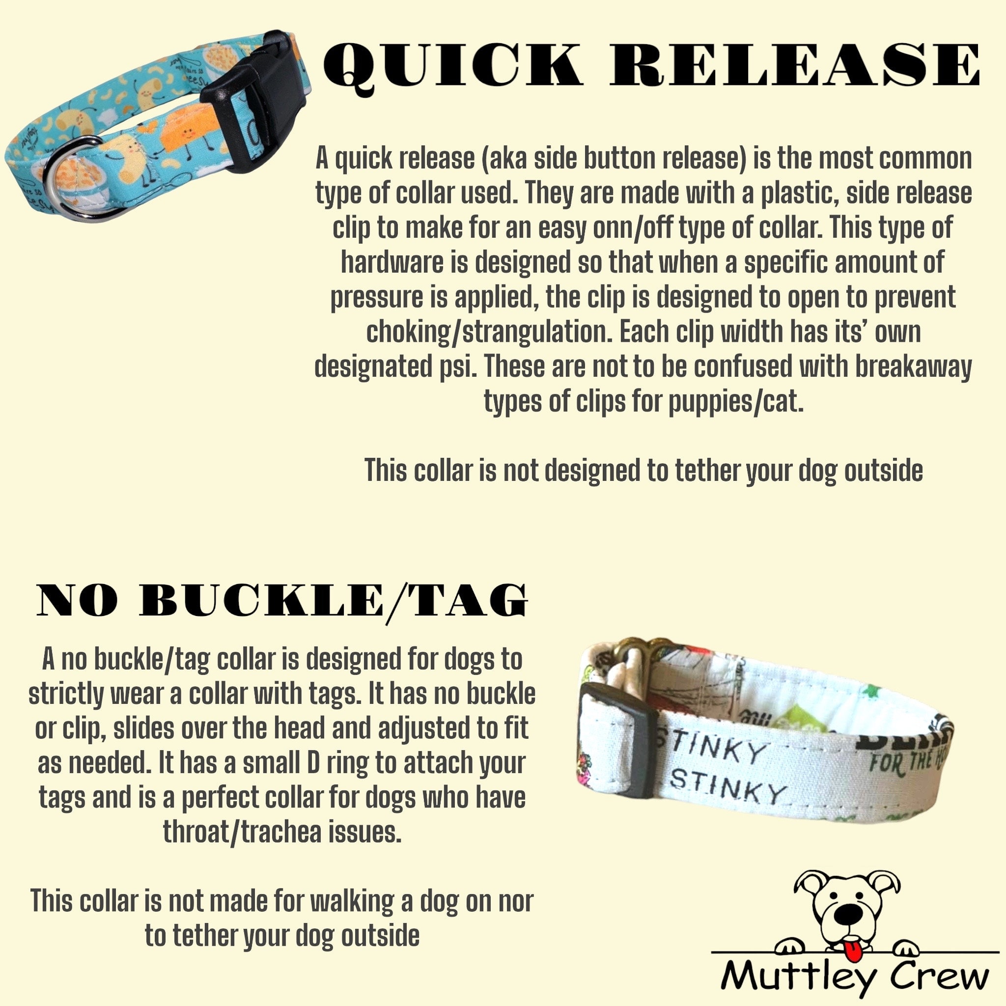 Christmas Tree Cake Dog Collar- Martingale- Quick Release- No Buckle ...