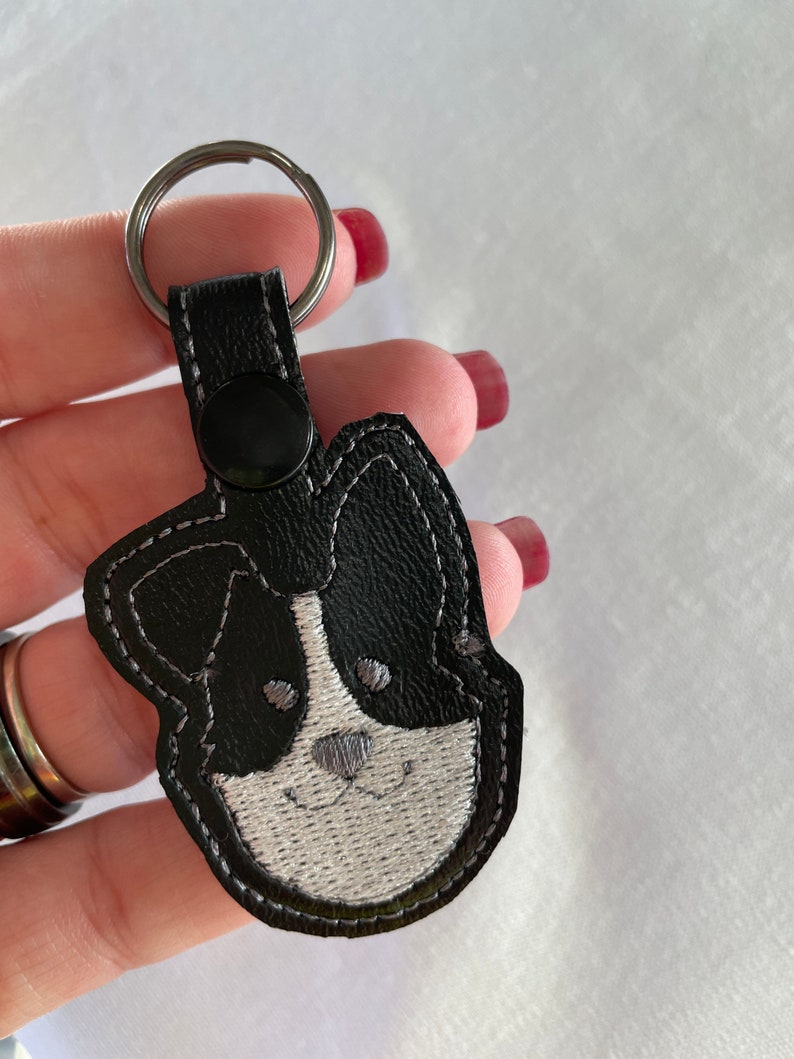 Dog Breed Key Fob- Dog Breeds- Snap Tab- Key Chain- Stocking Stuffer - Etsy