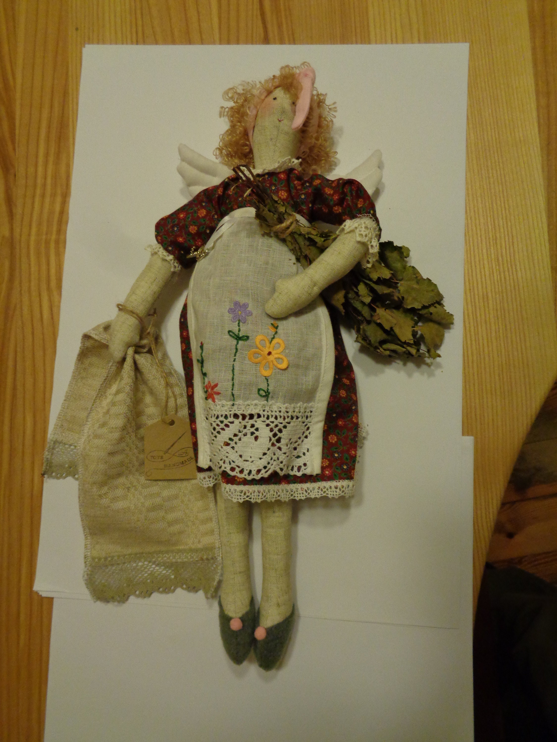 Interior Art Soft Rag Doll Handmade Sauna Decor Textile Toys - Etsy