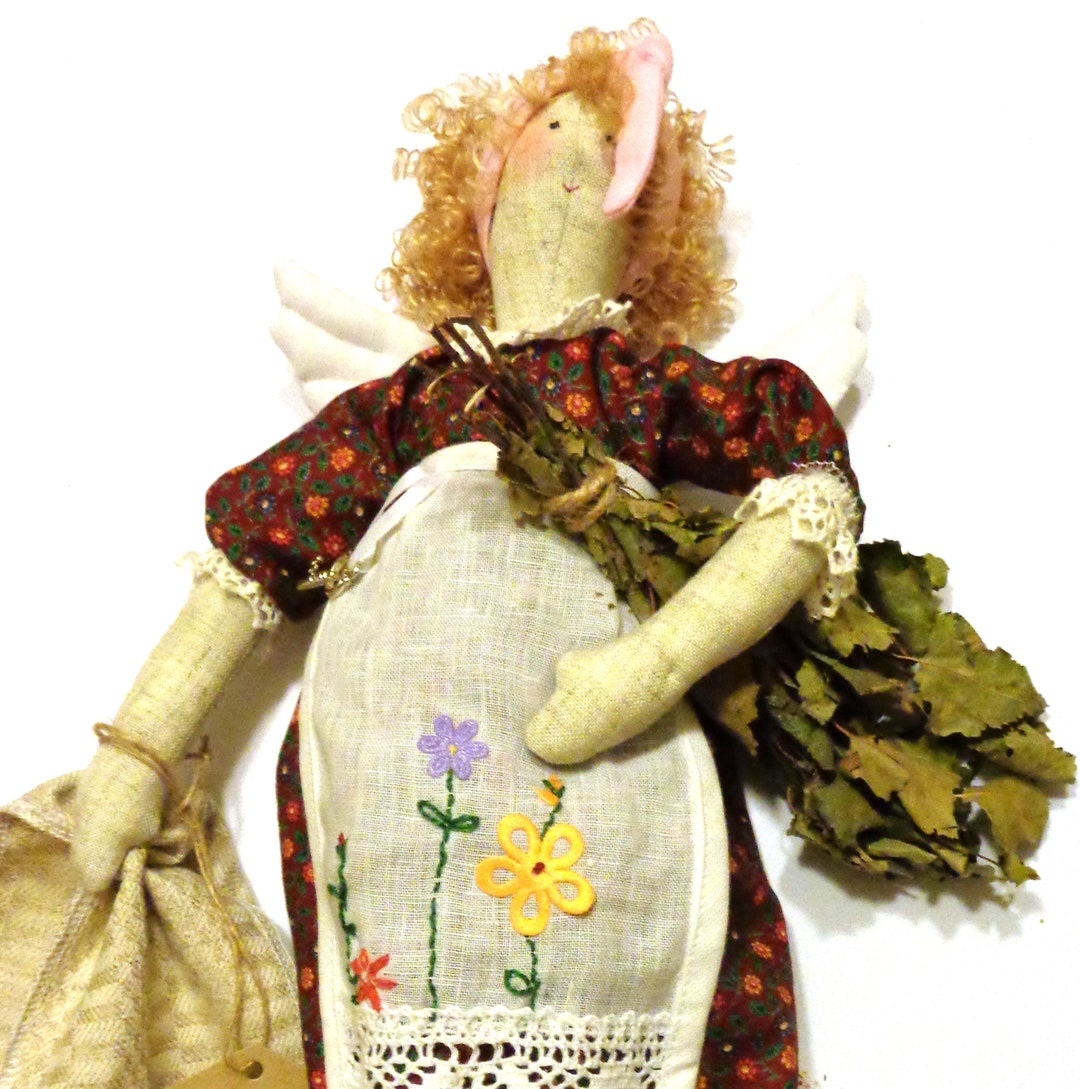Interior Art Soft Rag Doll Handmade Sauna Decor Textile Toys - Etsy
