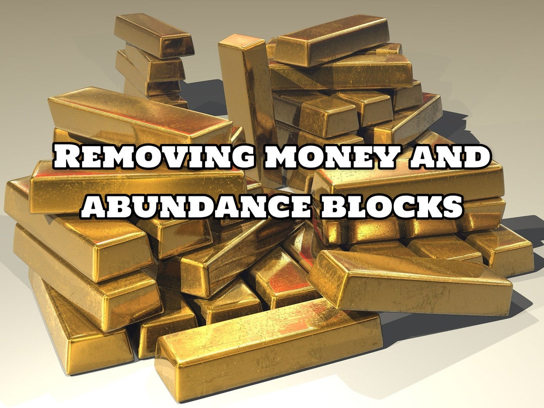 Money Abundance Money Block Removal Stagnant Energy Removal Embrace ...