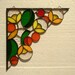 Corner Stained Glass Window Floral Ornament Glass Decor - Etsy