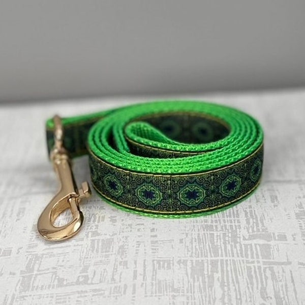 Dog on Leash - Etsy