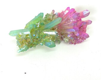 Cotton Candy Aura Quartz - Etsy