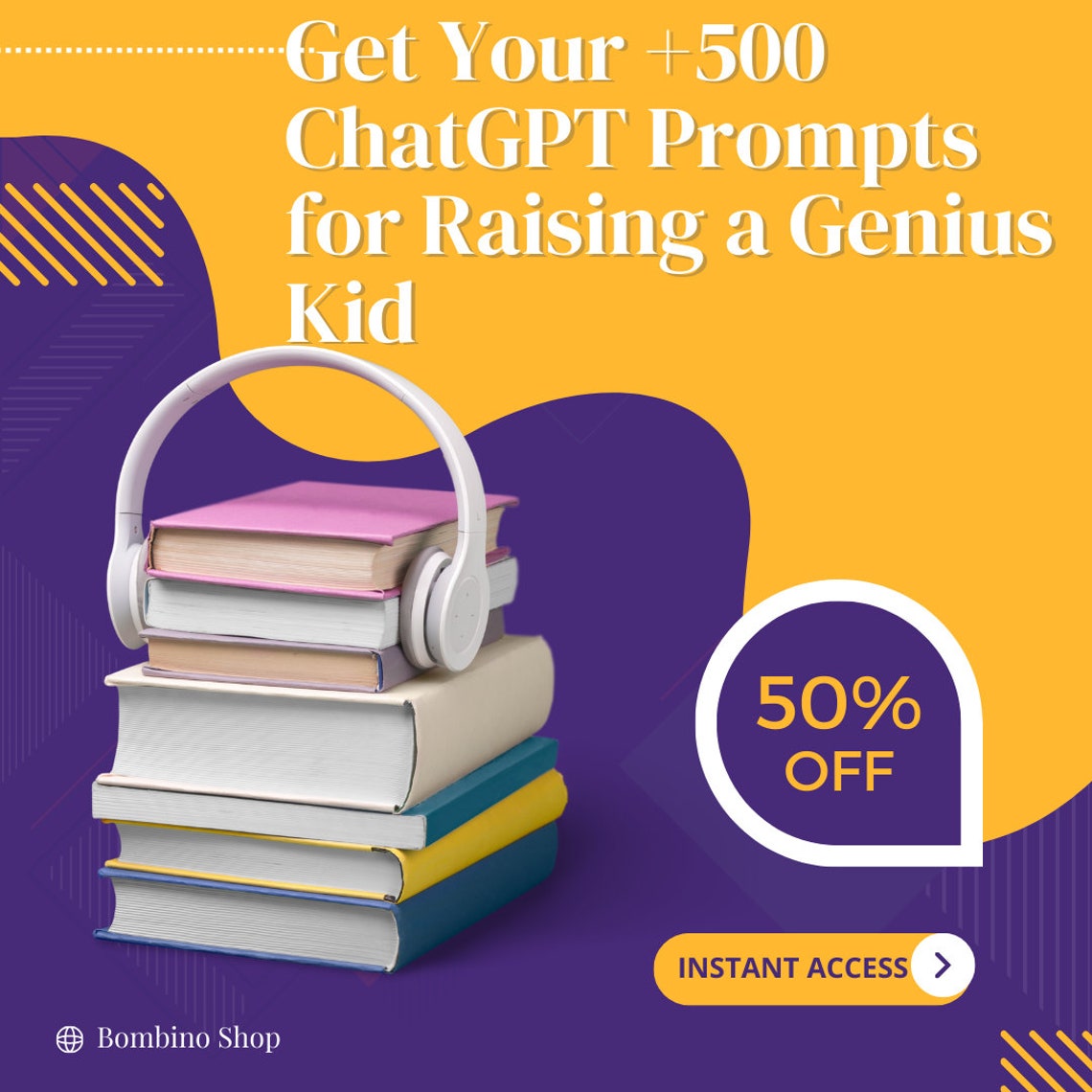 More Than 500 Chatgpt Prompts for Raising a GENIUS Kid - Etsy