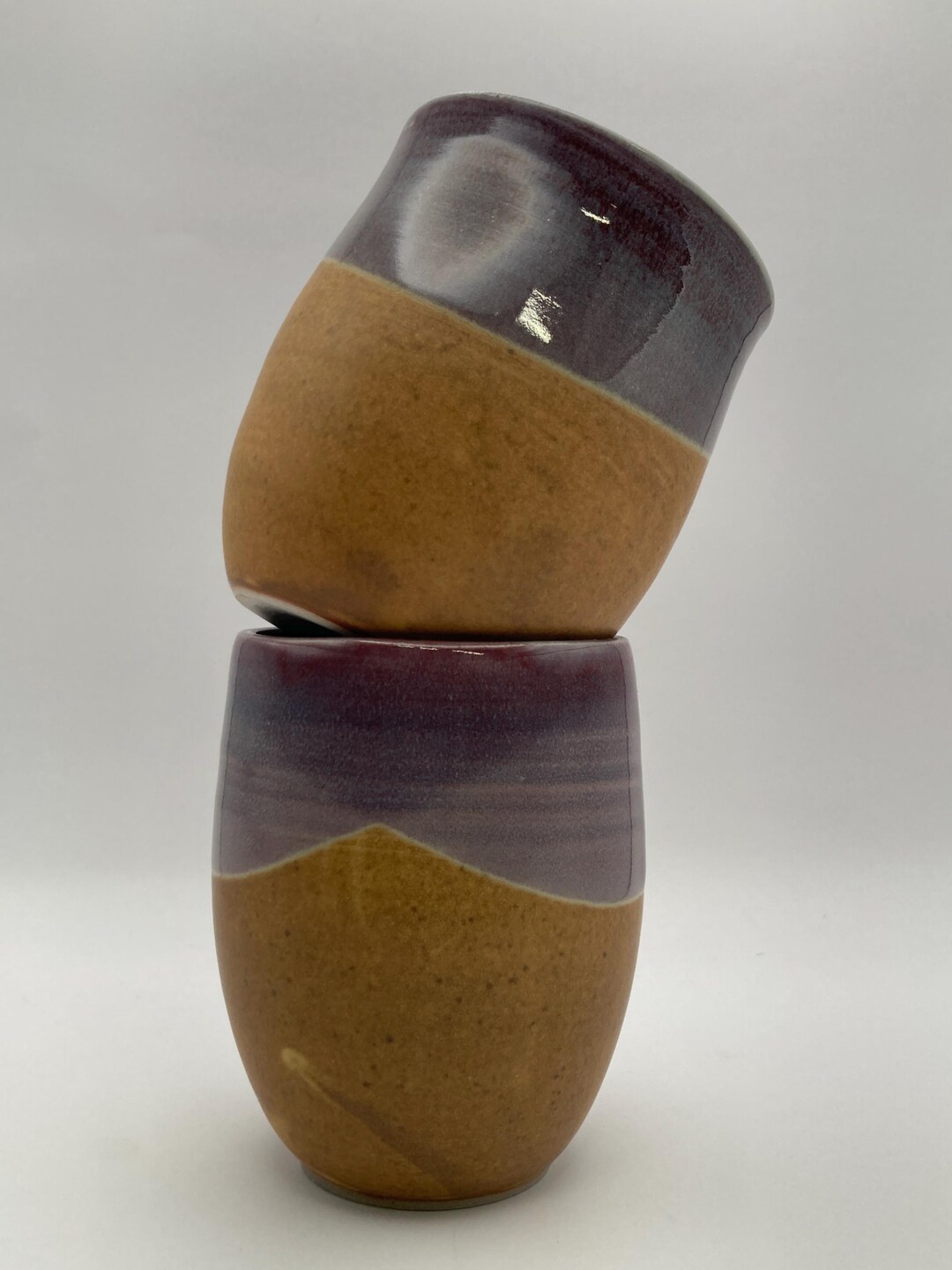 Matching Tumbler Set- Pair of Hand Made Ceramics Tumblers - Etsy