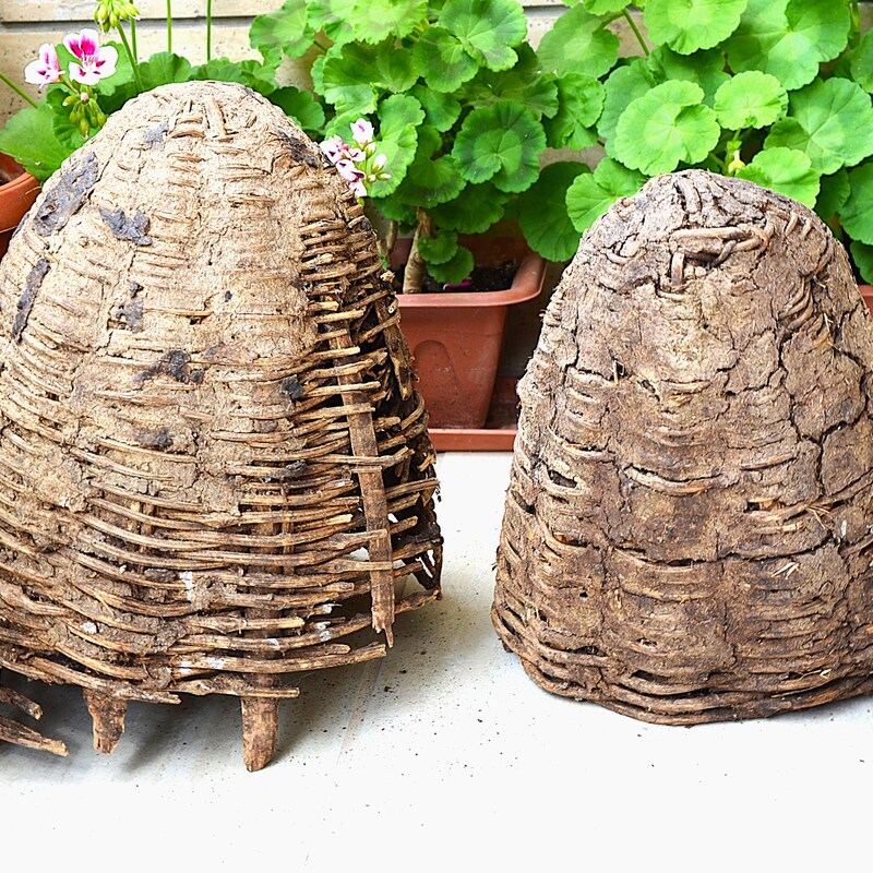 Woven Bee Skep - Etsy