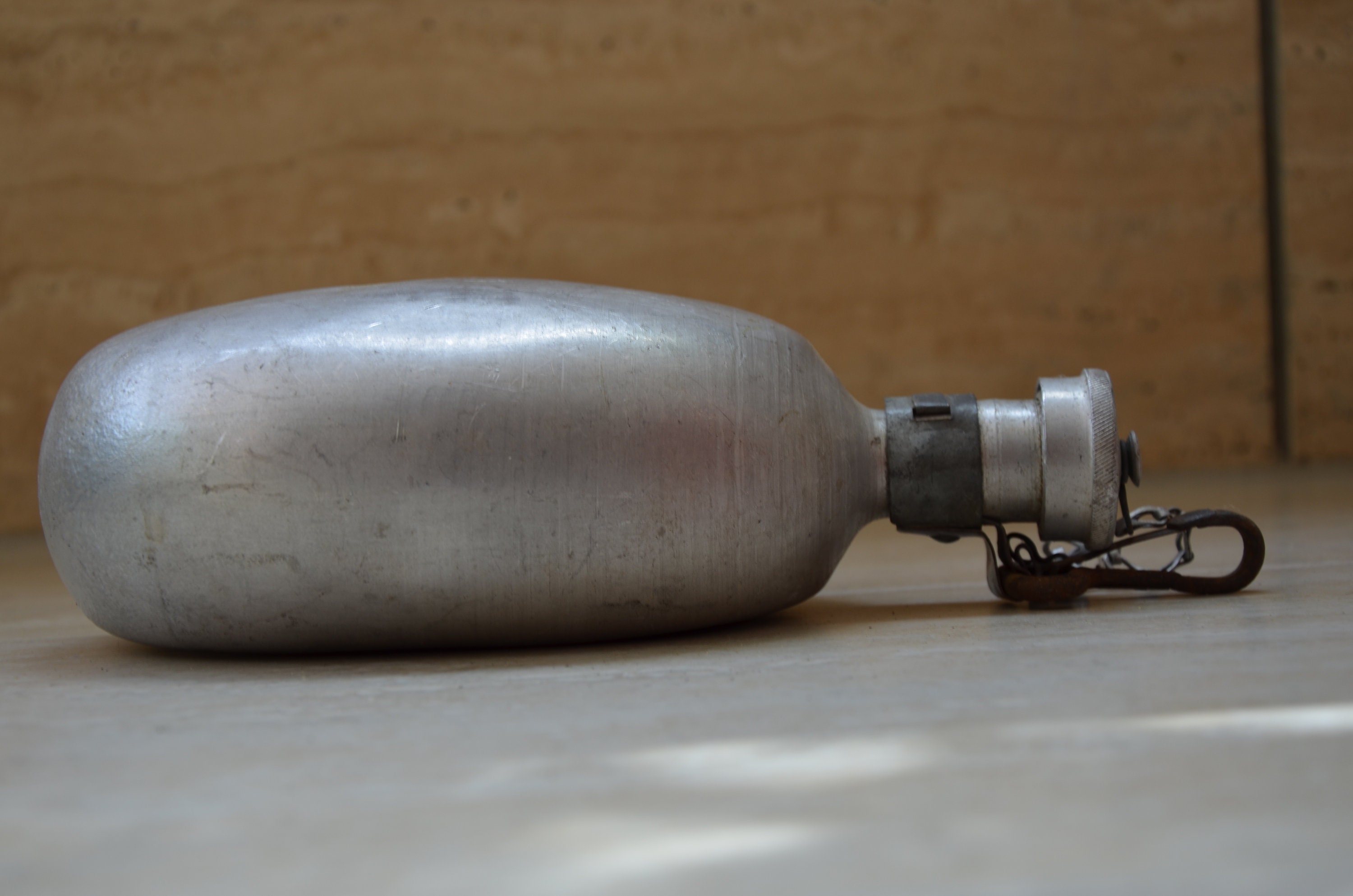 Vintage Soviet Army Flask, Water Bottle, Military Flask, Aluminium ...