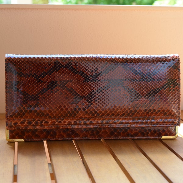 Snakeskin Wallet - Etsy