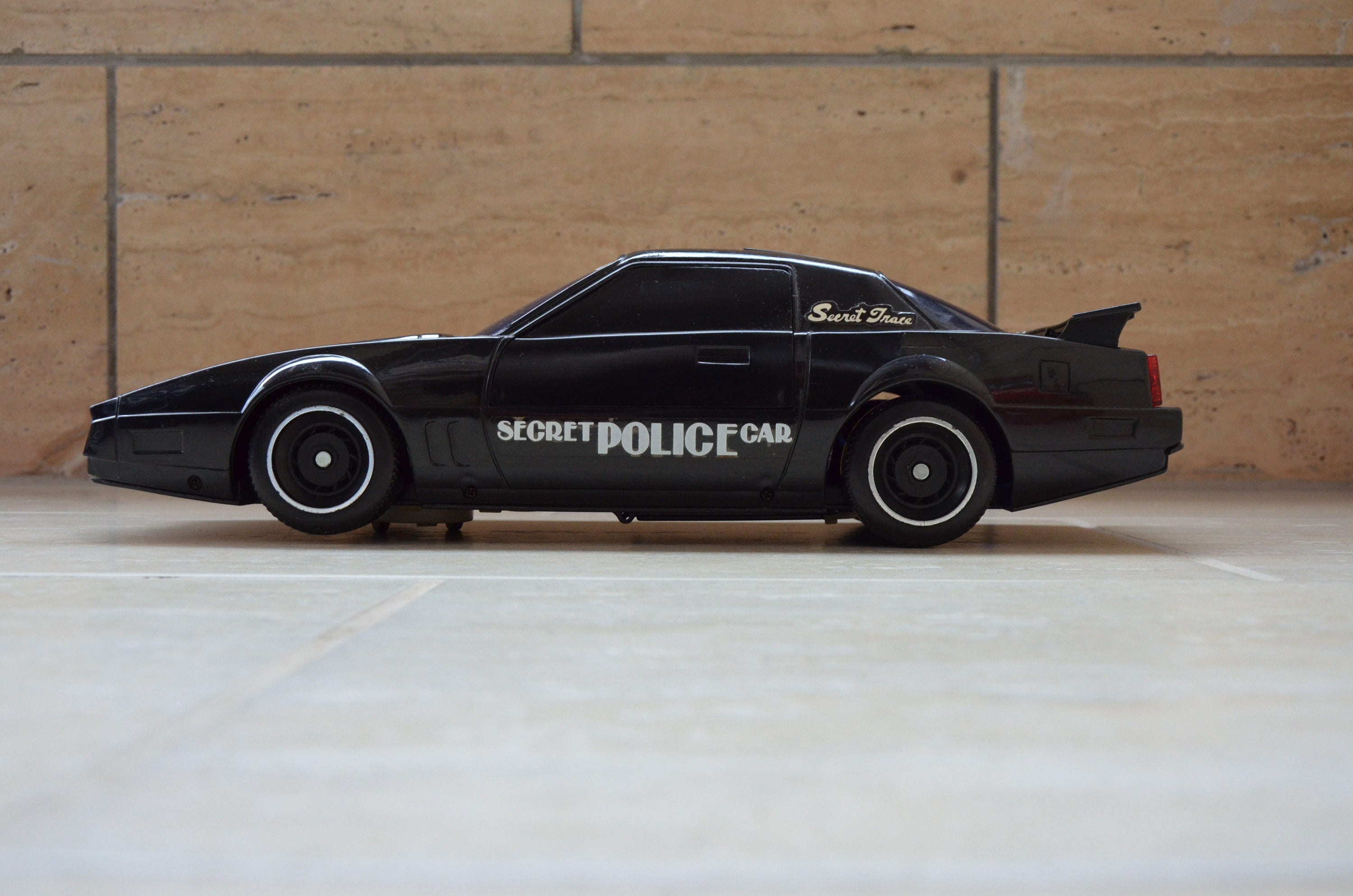 Vintage Old Police Car, Vintage Toy, Secret Police Car - Kuang Wu 1988 ...