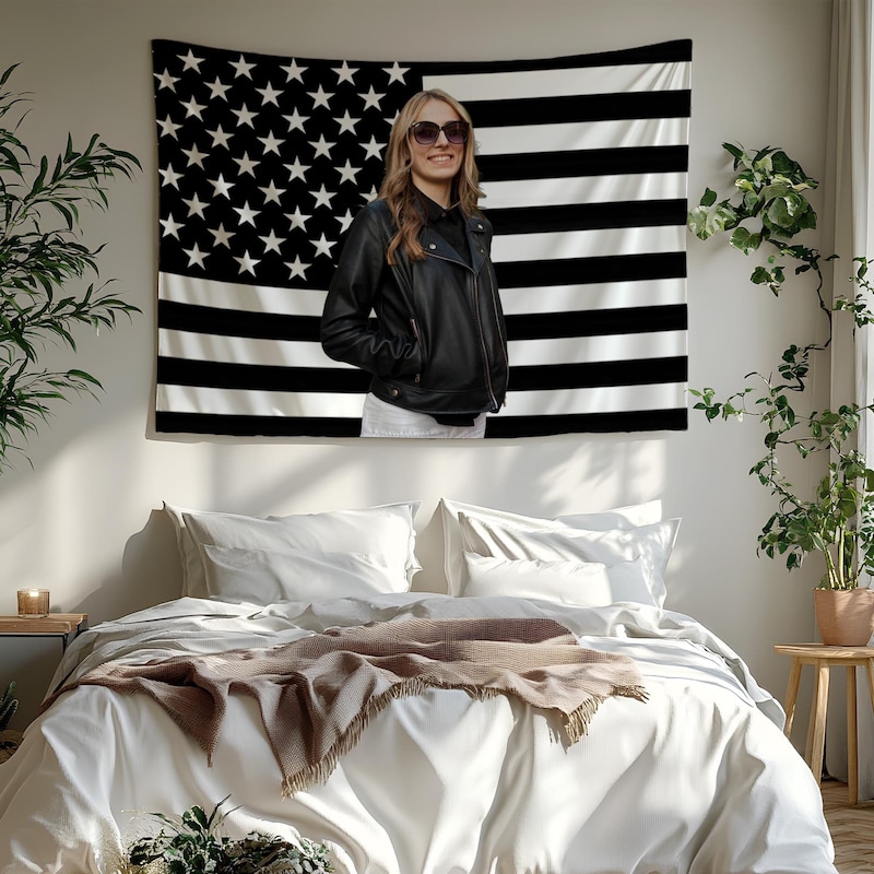 Birthday Flag With Face - Etsy