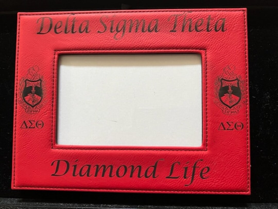 Delta Sigma Theta 4 X 6 Diamond Life Picture Frame - Etsy