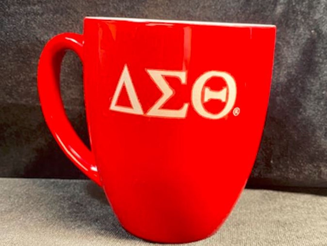 Delta Sigma Theta 16oz Ceramic Bistro Mug - Etsy