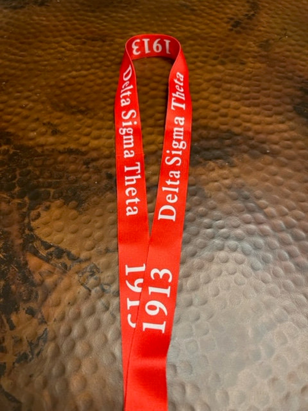 Delta Sigma Theta Lanyard With Crest - Etsy