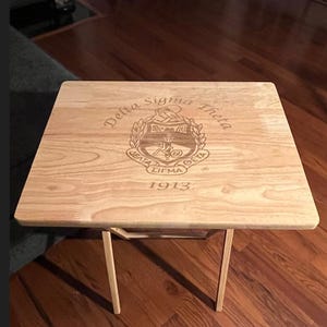 Delta Sigma Theta Folding Tray - Etsy