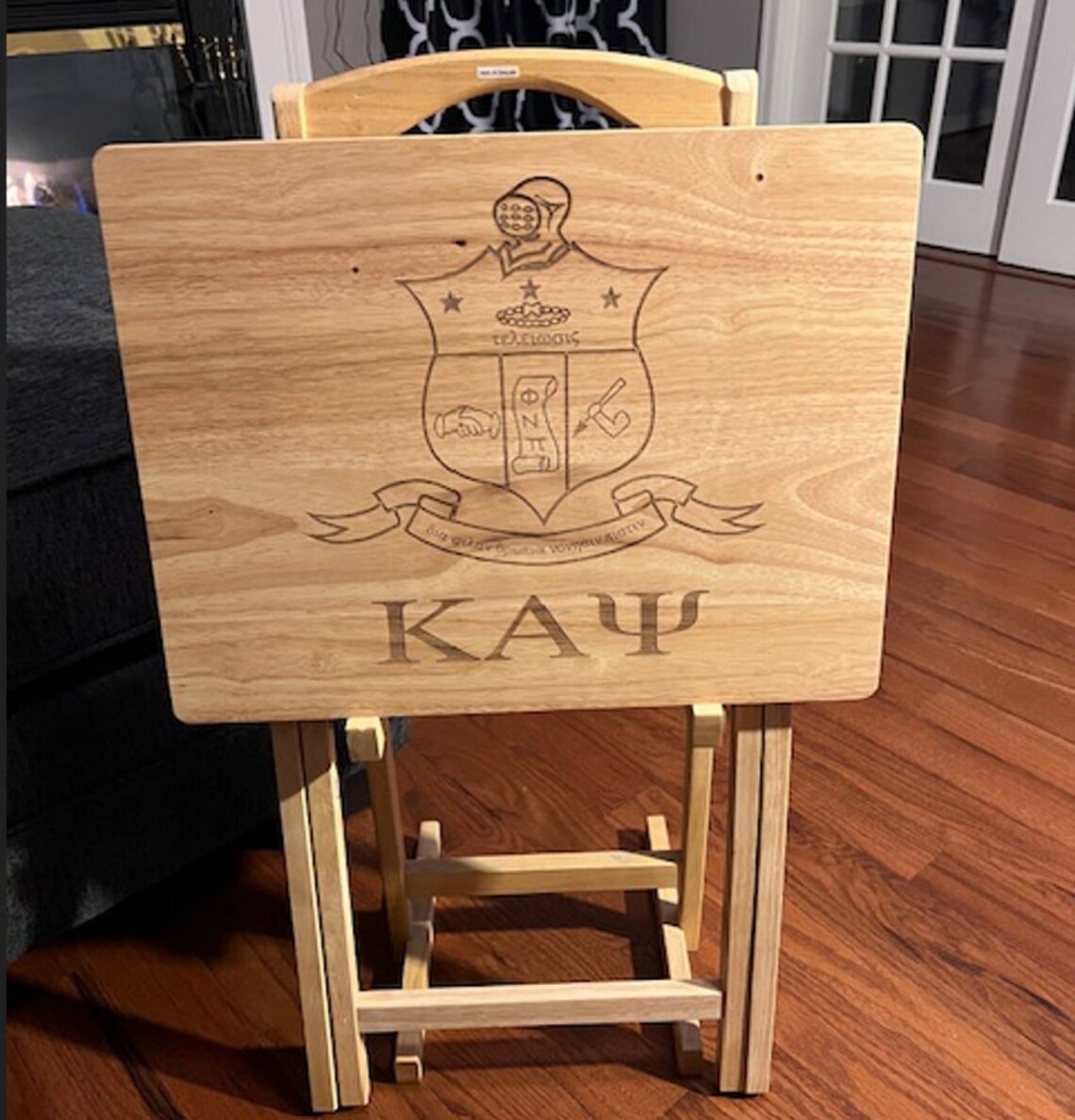 Kappa Alpha Psi Folding TV Trays 1 made by KGH Jewelry - Etsy