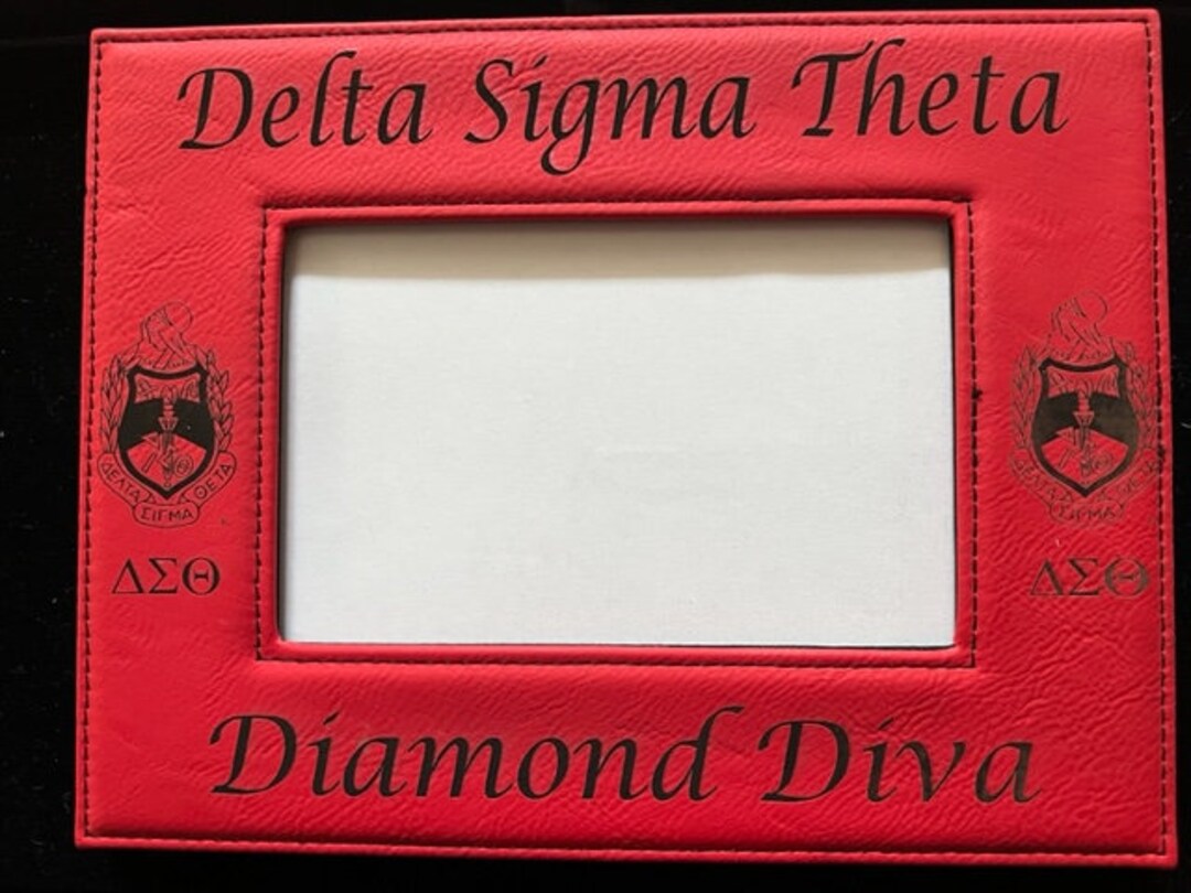 Delta Sigma Theta 4 X 6 Diamond DIVA Picture Frame - Etsy