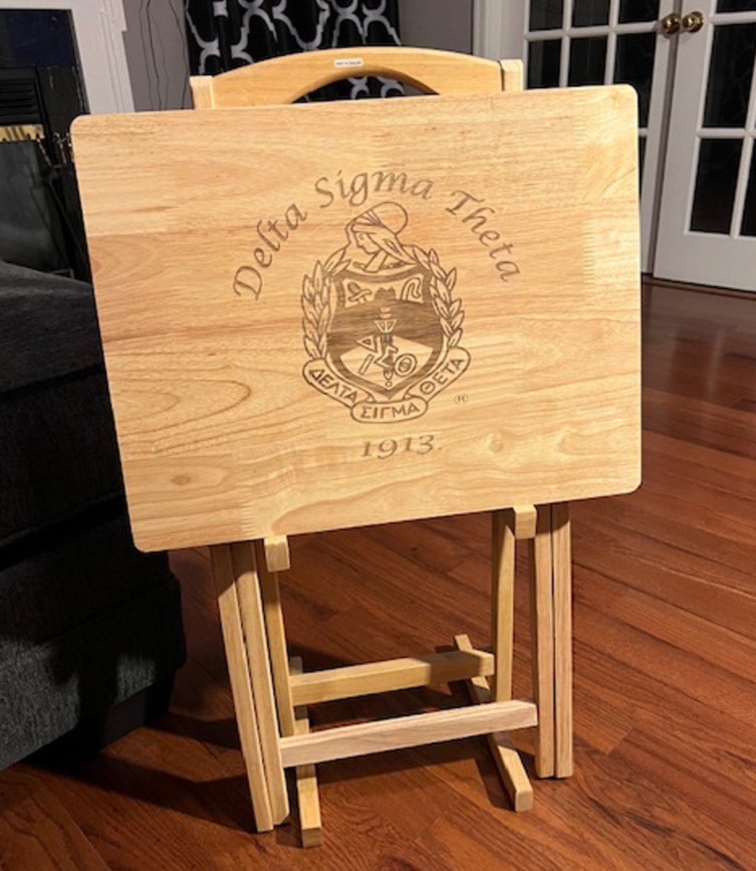 Delta Sigma Theta Folding Tray - Etsy