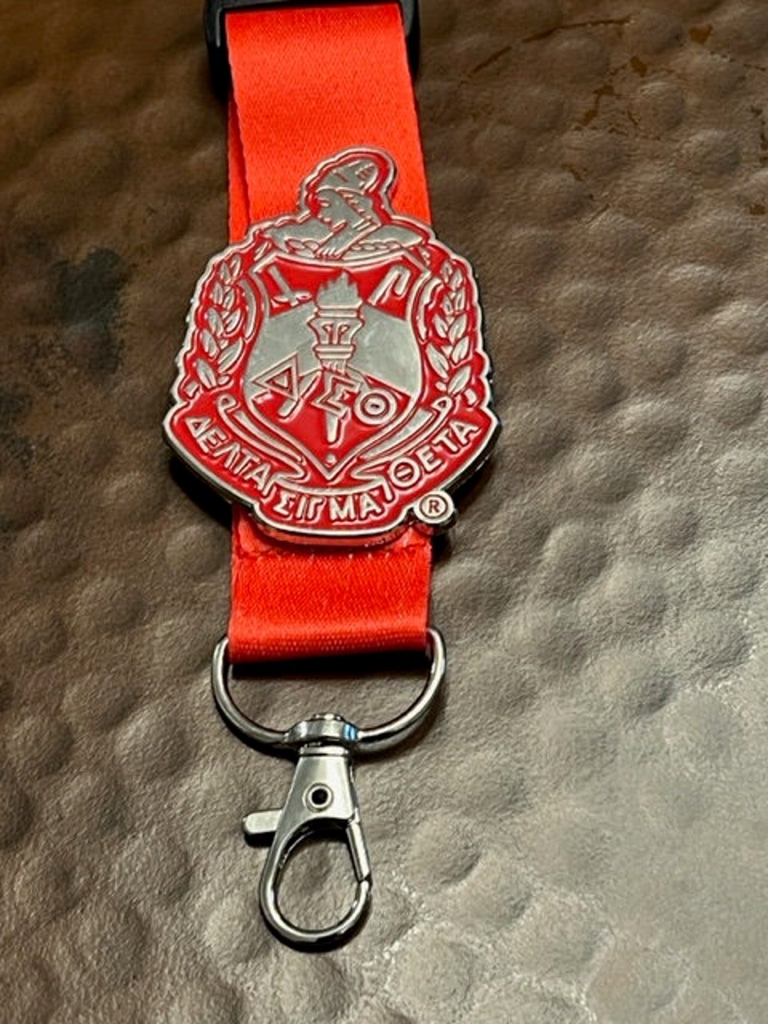 Delta Sigma Theta Lanyard With Crest - Etsy