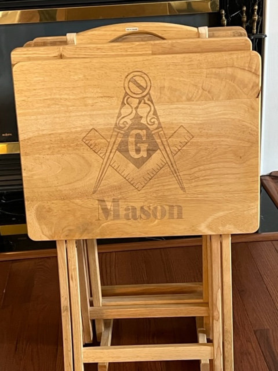 Mason Folding TV Trays 1 - Etsy