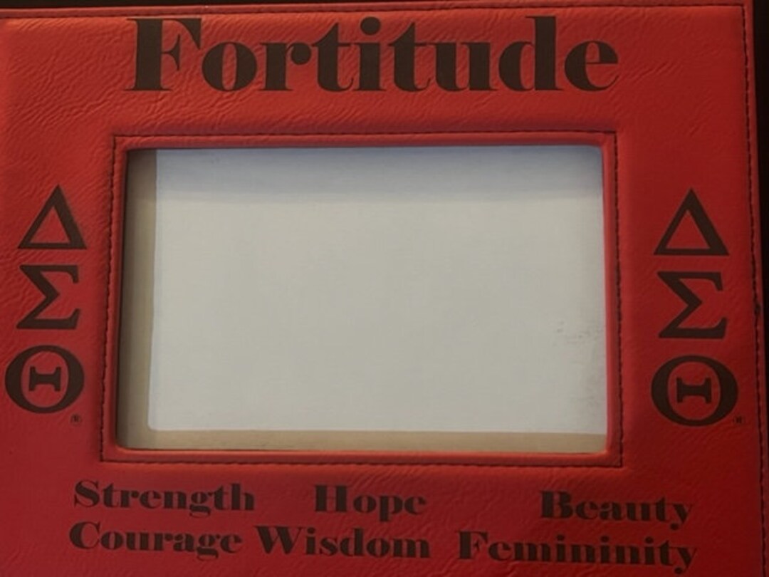 Delta Sigma Theta 4x6 Picture Frame - Etsy