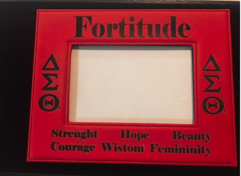 Delta Sigma Theta 4x6 Picture Frame - Etsy