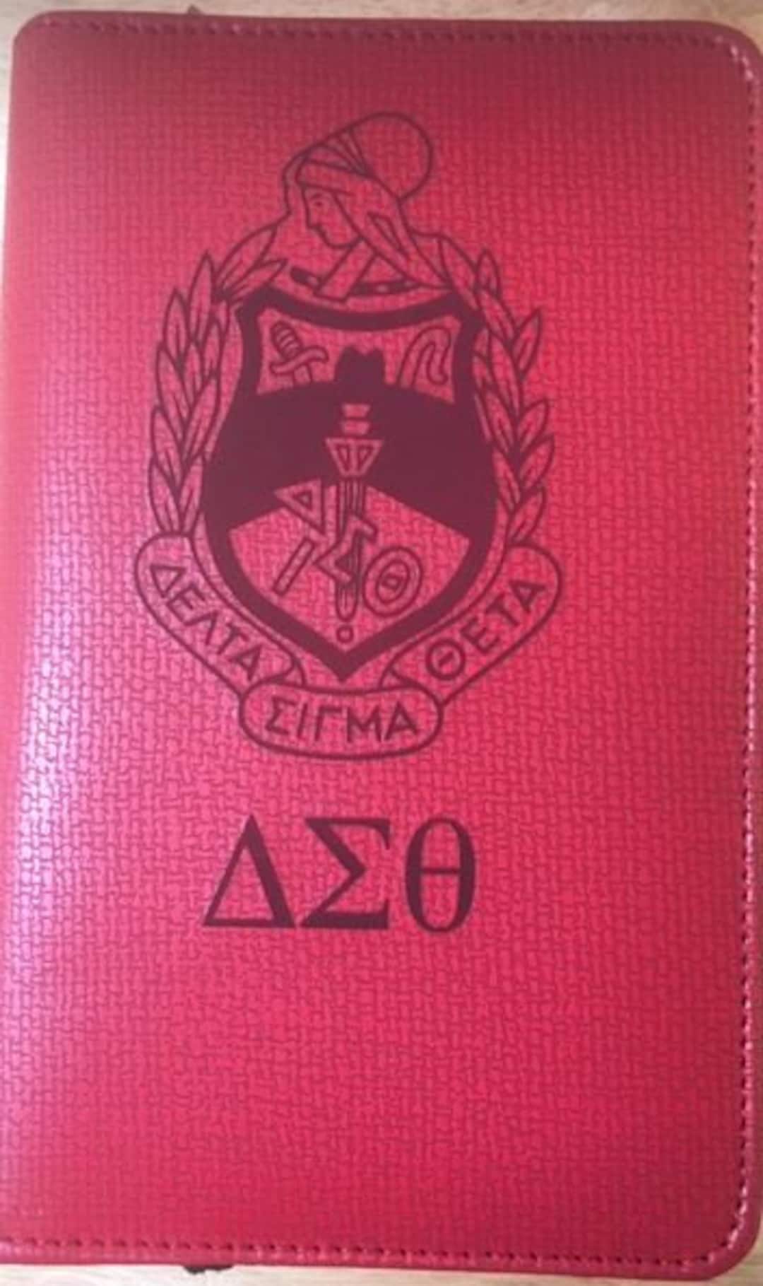 Delta Sigma Theta (red) Planner - Etsy