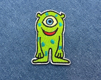 Cartoon Alien Embroidered Patch Space Cartoon Character - Etsy