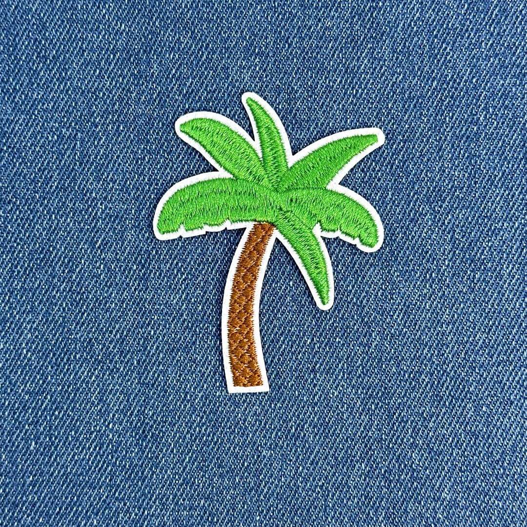 Palm Tree Iron on Patch - Etsy