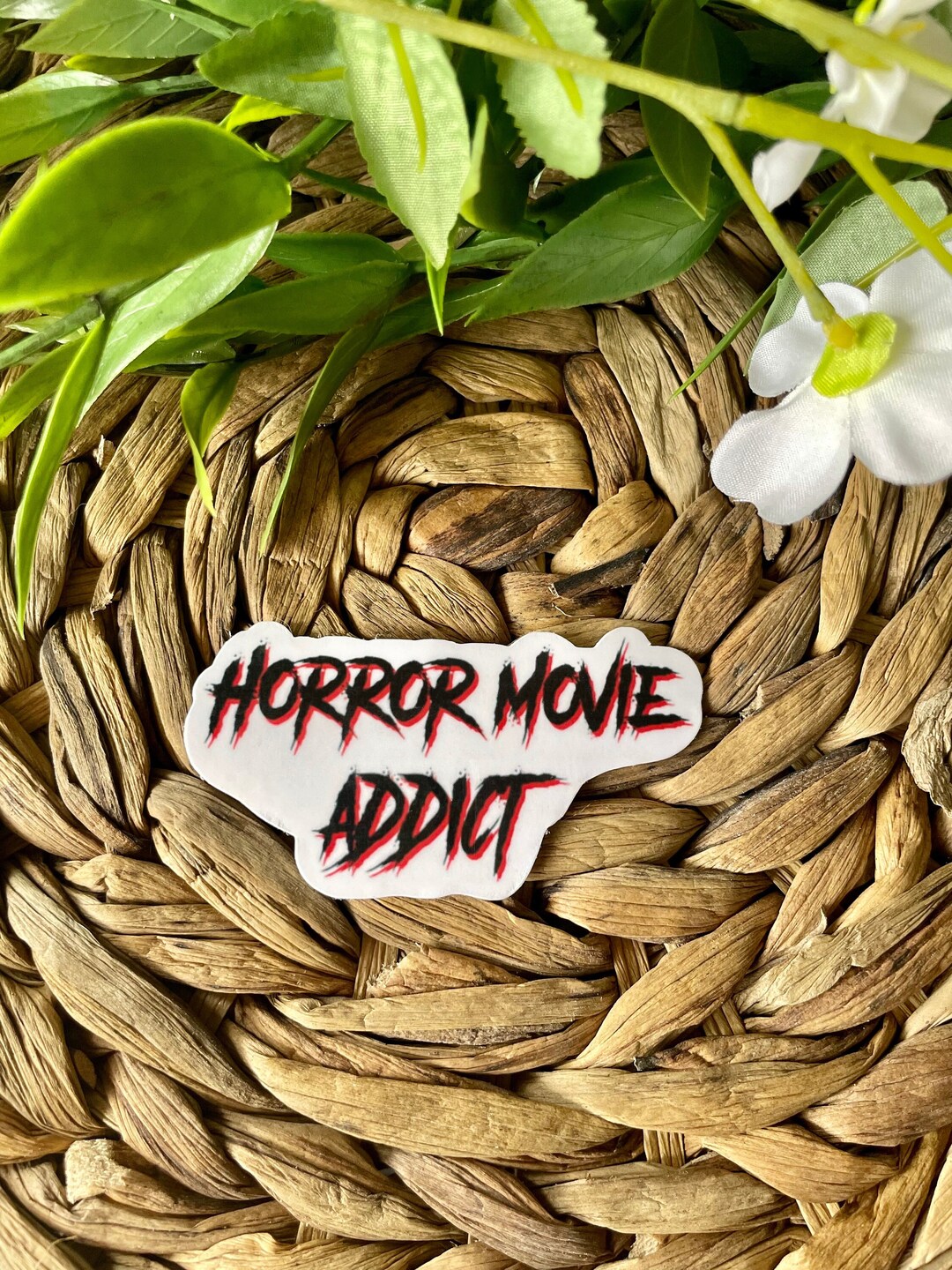 Horror Movie Addict Sticker: Waterproof Laptop Decal - Etsy