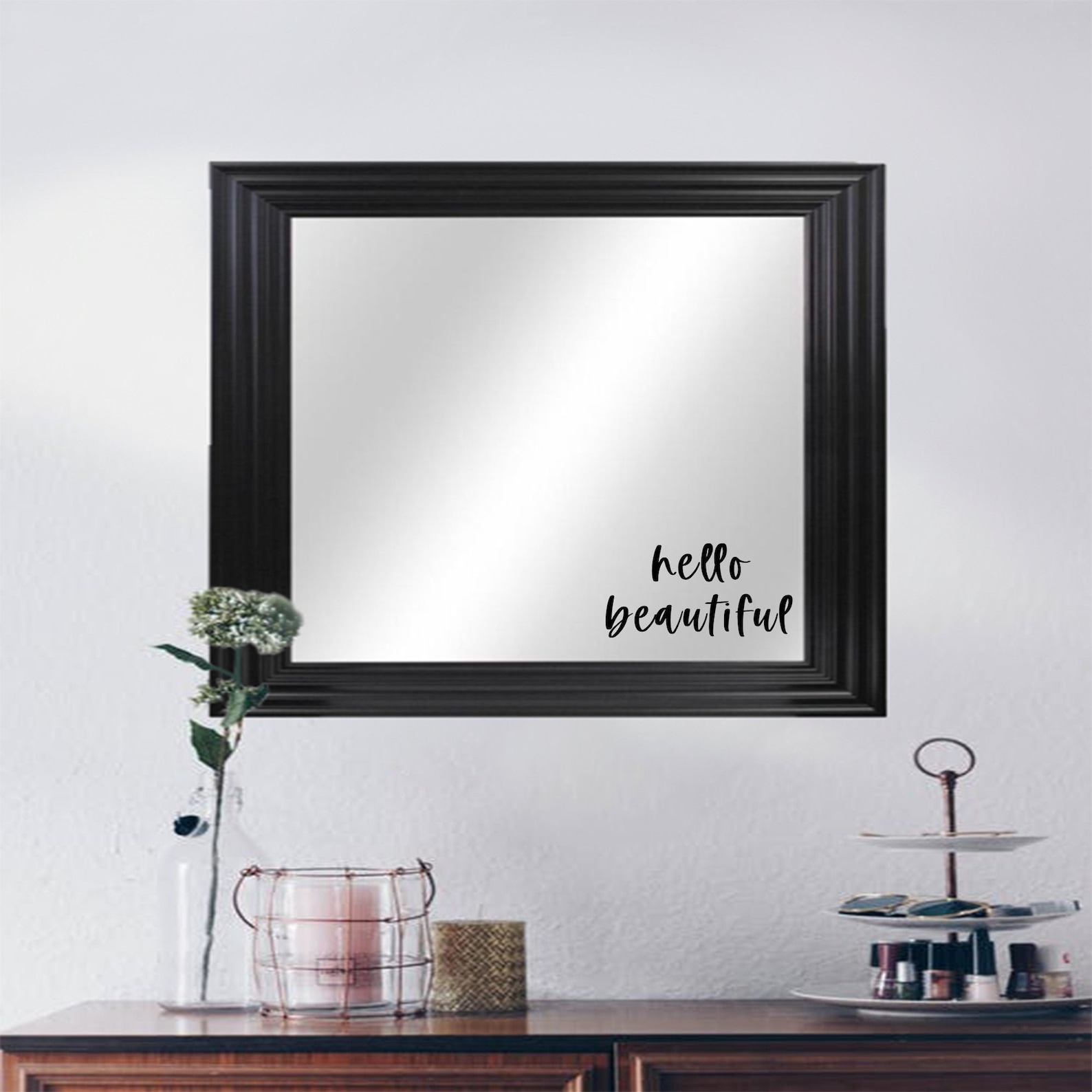 Motivational Mirror Decal Positive Affirmation Mirror - Etsy