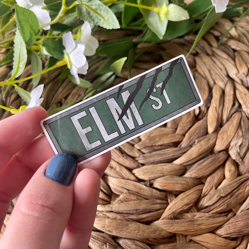 Elm Street Sign - Etsy