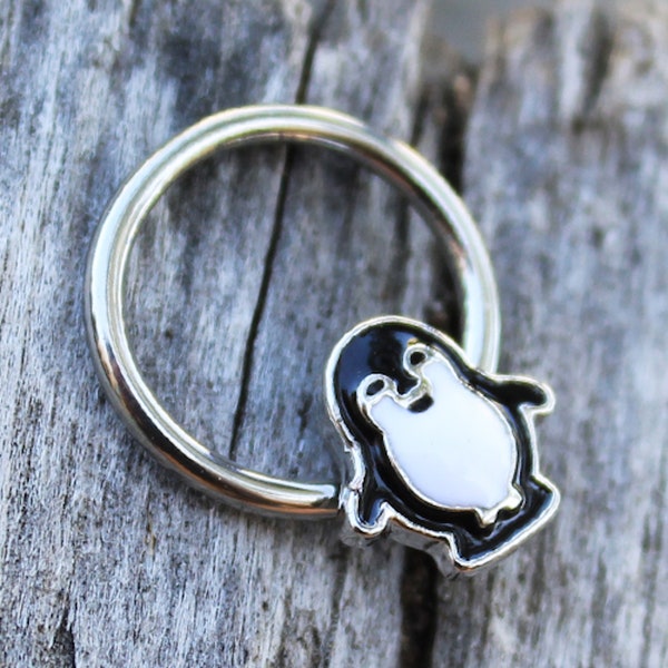 Penguin Ring - Etsy