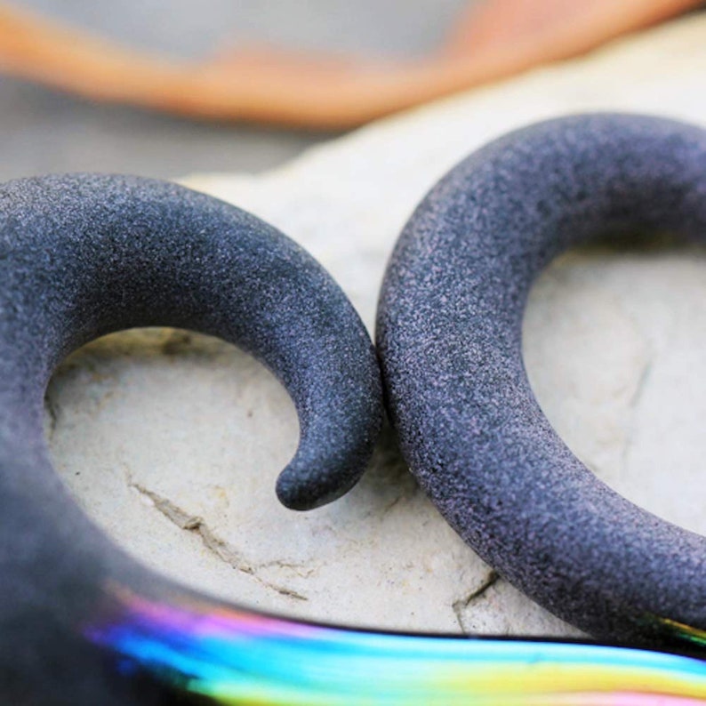 Two Tone Glass Curved Hanging Taper - Etsy