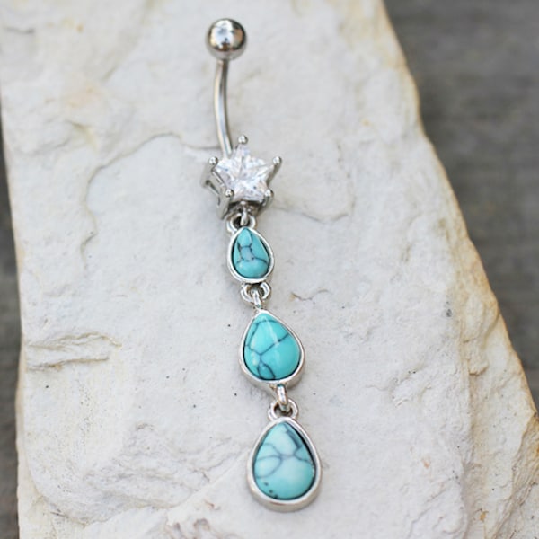 Dangle Belly Button - Etsy