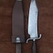 Handmade Damascus Steel Bowie Knife, Alamo Musso, Museum Replica - Etsy