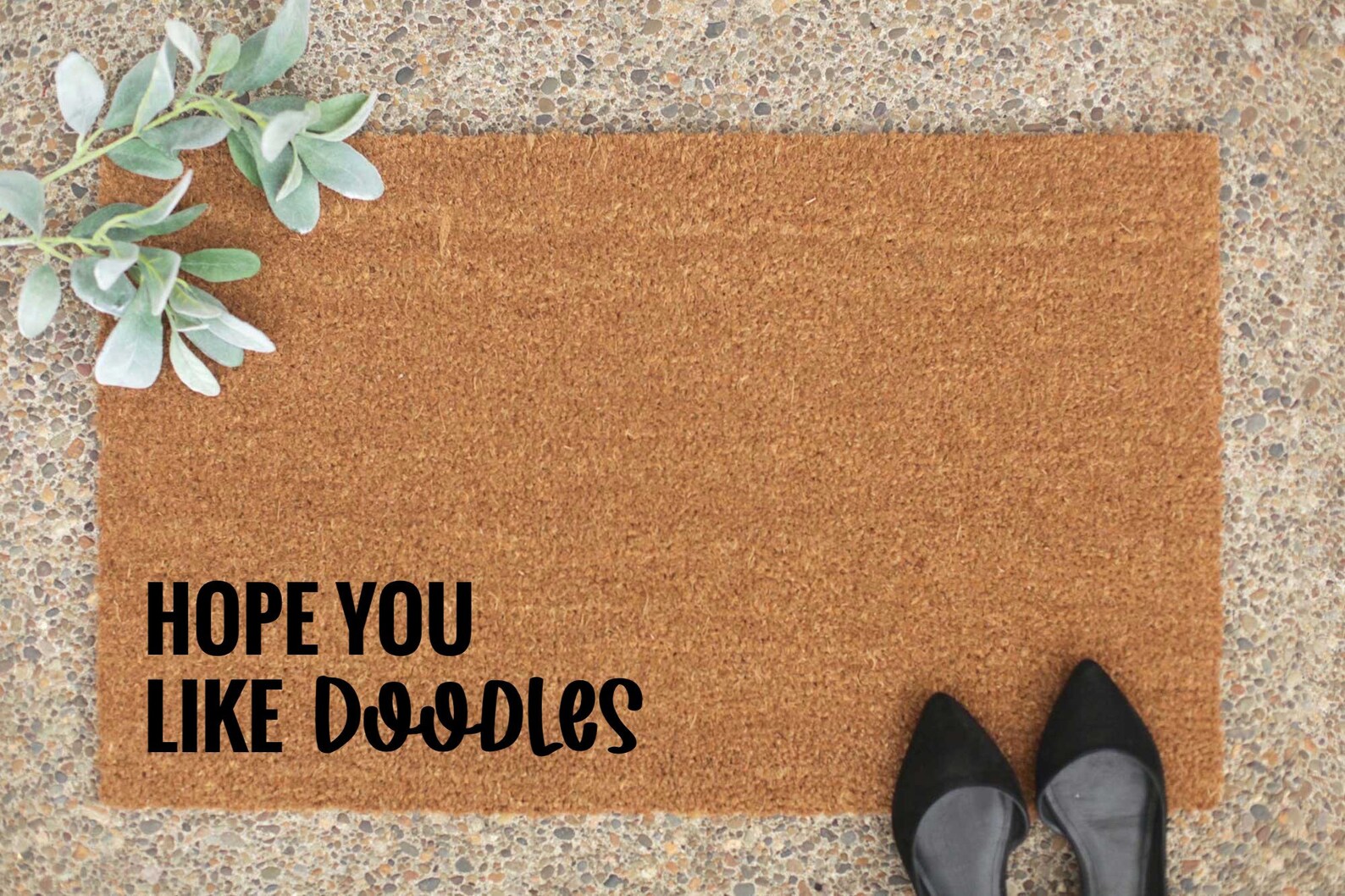 Hope You Like Doodles Doormat / Doodle Door Mat / Funny Dog - Etsy