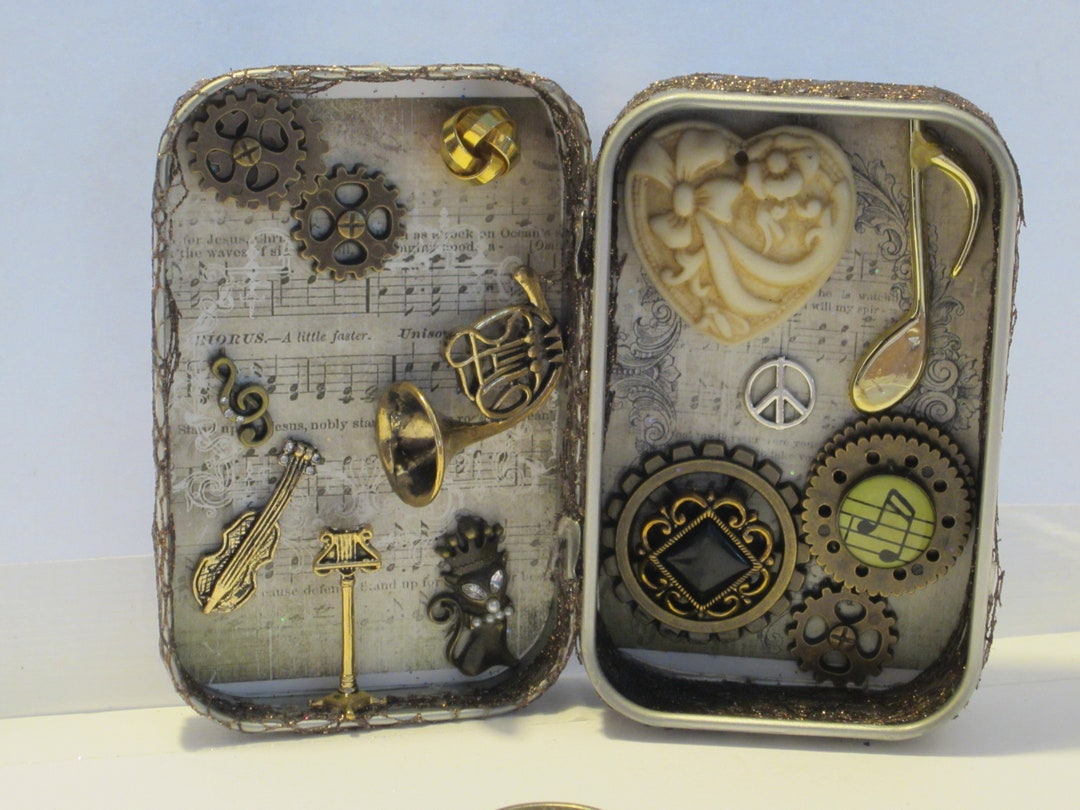 Altered Altoid Tin Diorama Mixed Media Handmade Art Unique Gift ...