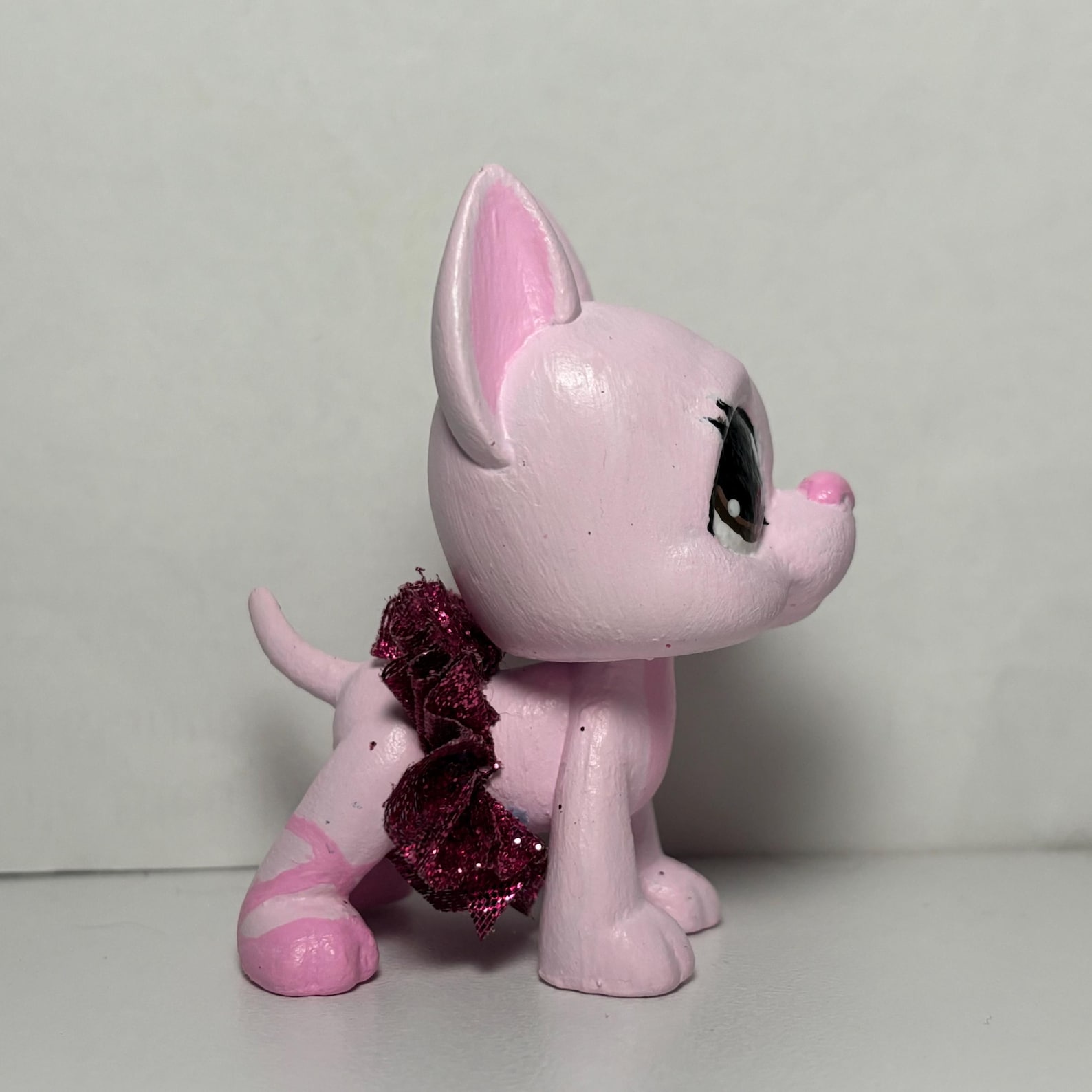 Littlest Pet Shop OOAK Custom Great Dane Dog Pink Ballerina Dance - Etsy