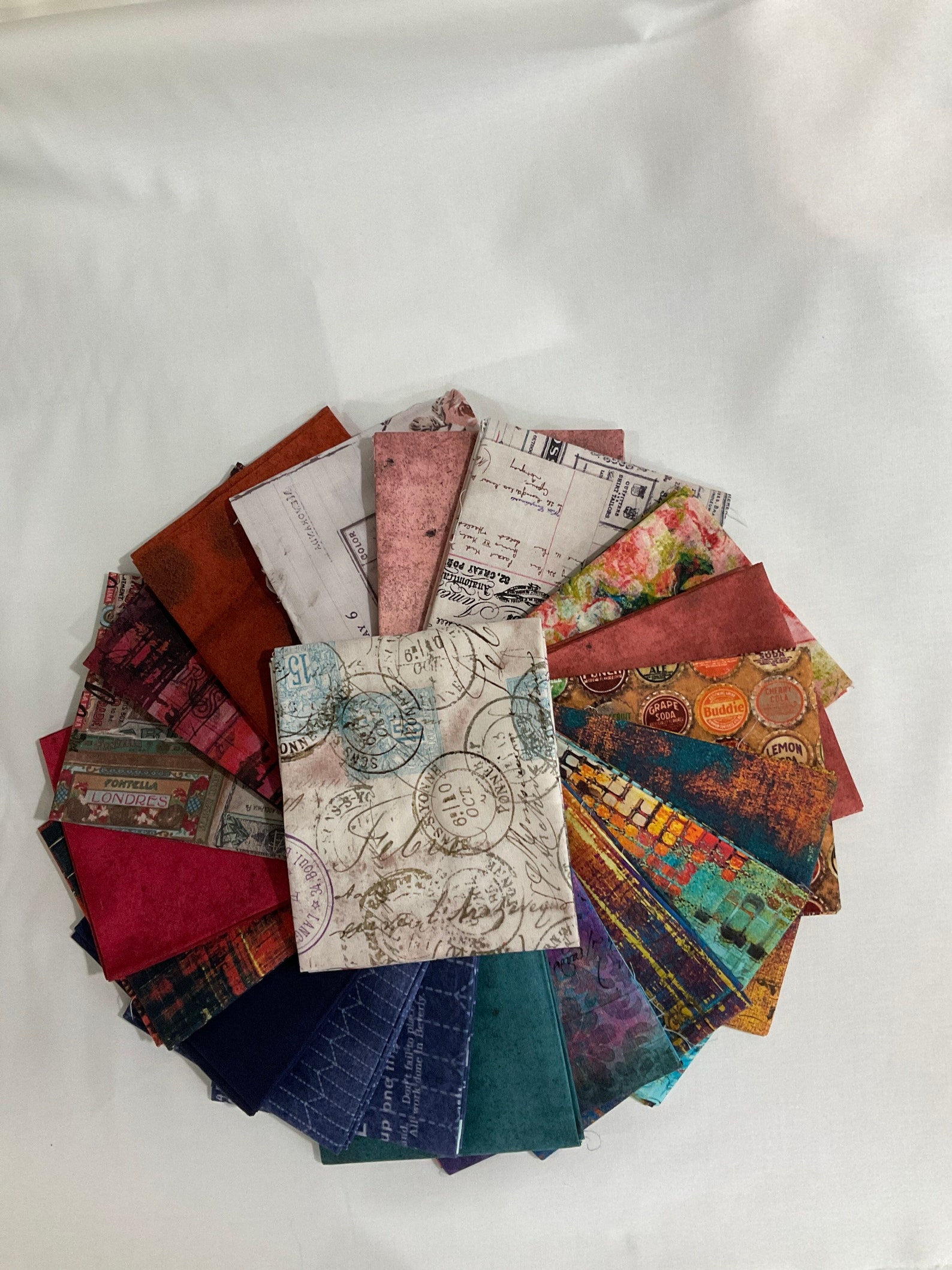 Tim Holtz Fabeic - Etsy