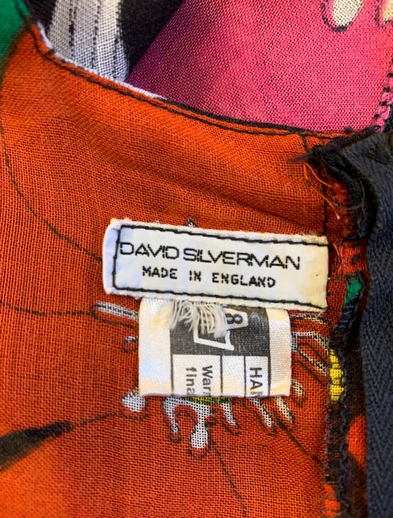 Rare Vintage 1970s David Silverman British Boutique F… - Gem