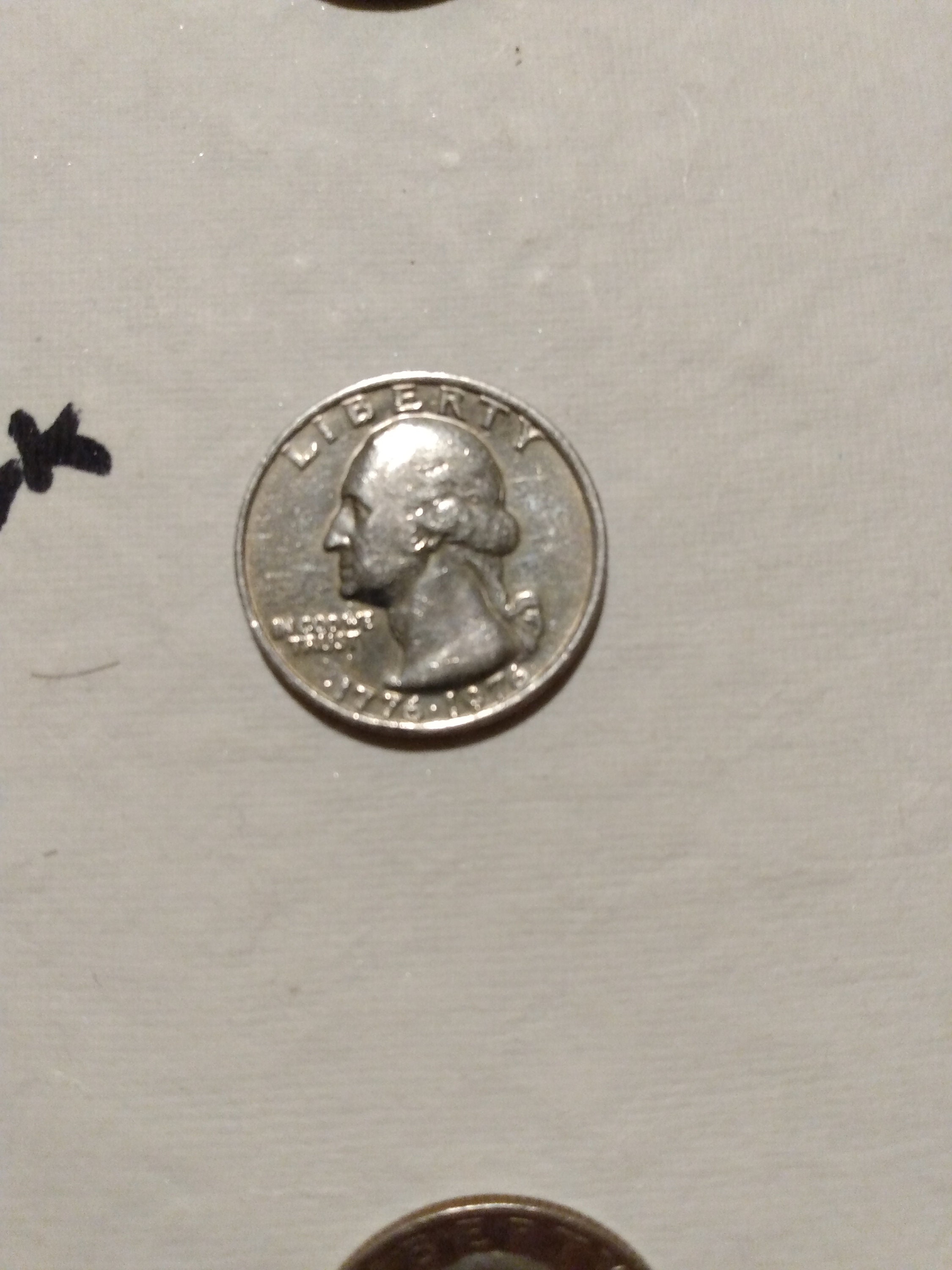 1776-1976 Bicentennial Quarter error drum streak plus 2more | Etsy